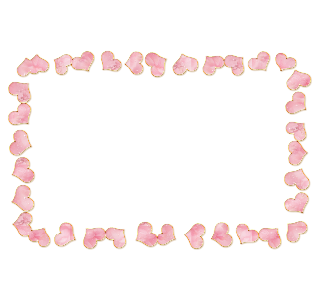 heart frame transparent background cutout PNG & clipart images | CITYPNG