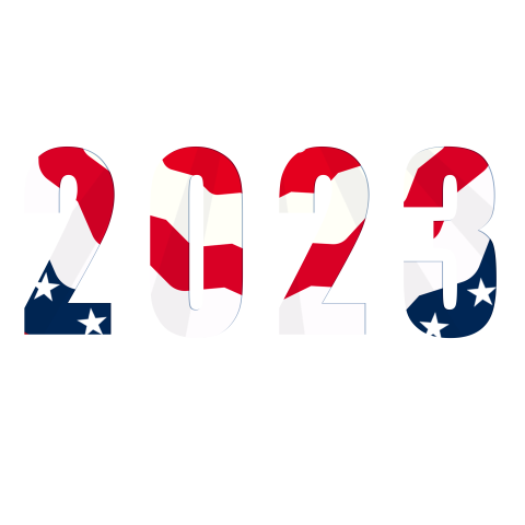 2023 USA American Flag PNG Image | Citypng