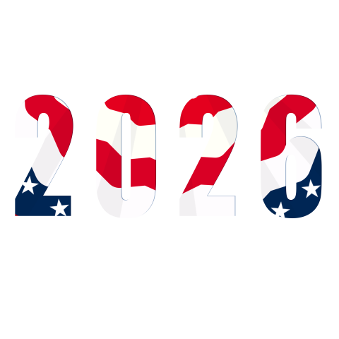 HD 2023 Text Numbers American Flag Style PNG | Citypng