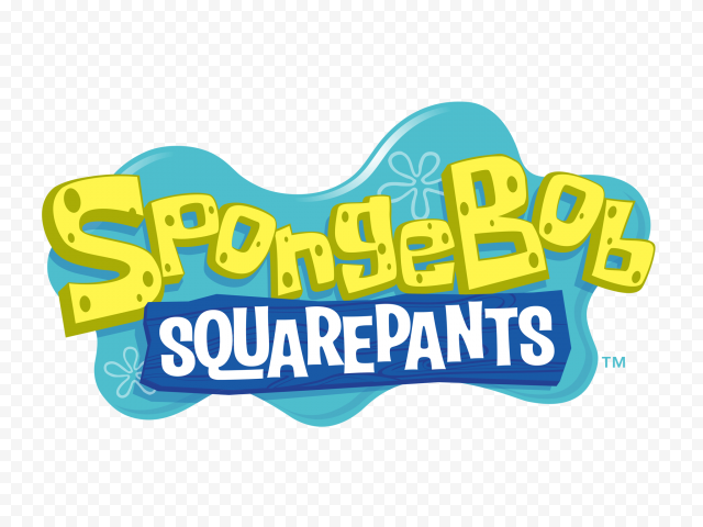 Hand Draw Spongebob Squarepants Logo PNG | Citypng