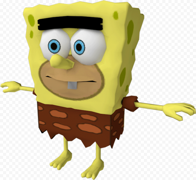 HD SpongeBob Cartoon Standing Clipart Character PNG | Citypng