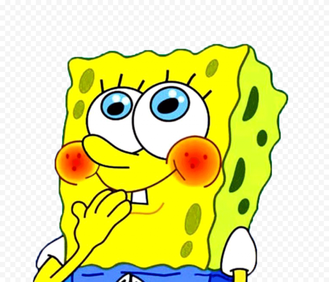 HD Spongebob Inlove Crying Characters Transparent PNG | Citypng