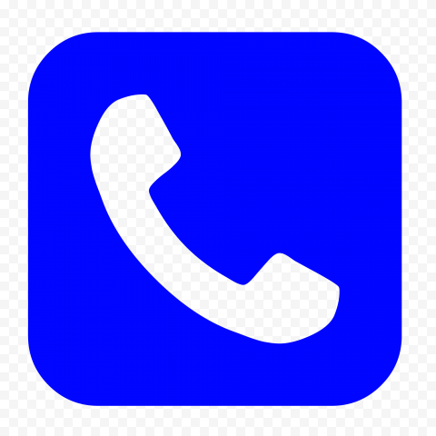 HD Light Blue Round Circle Phone Icon PNG | Citypng