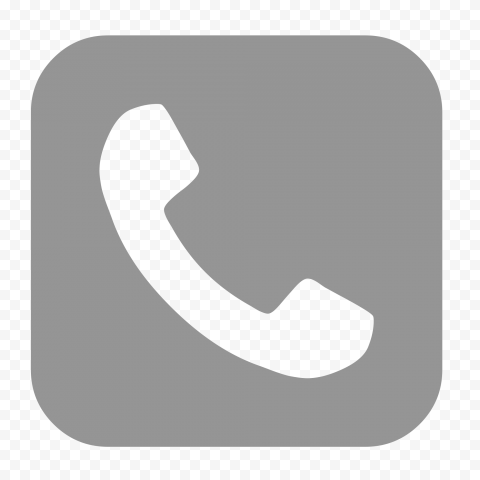 HD Grey Round Circle Phone 24H Icon Transparent PNG | Citypng