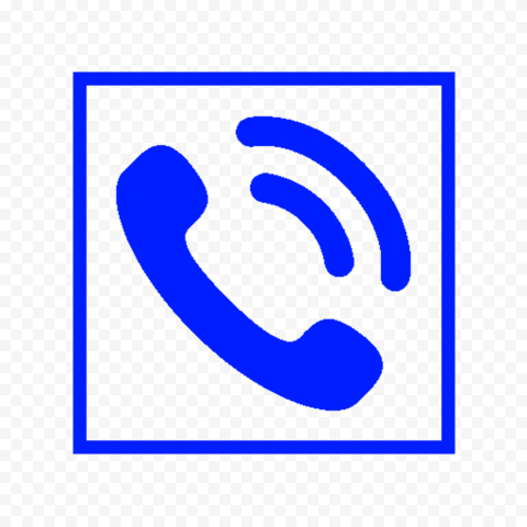 HD Light Blue Round Circle Phone Icon PNG | Citypng