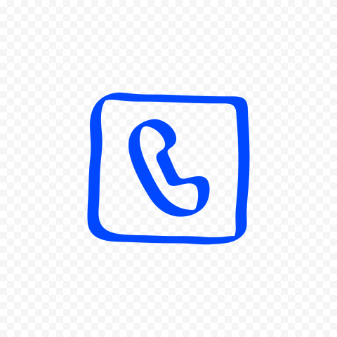 HD Light Blue Round Circle Phone Icon PNG | Citypng