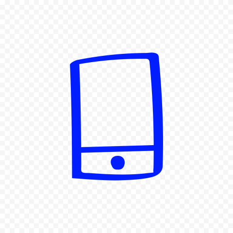 HD Blue Round Circle Phone Icon Transparent PNG | Citypng