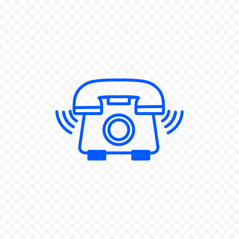 HD Light Blue Round Circle Phone Icon PNG | Citypng