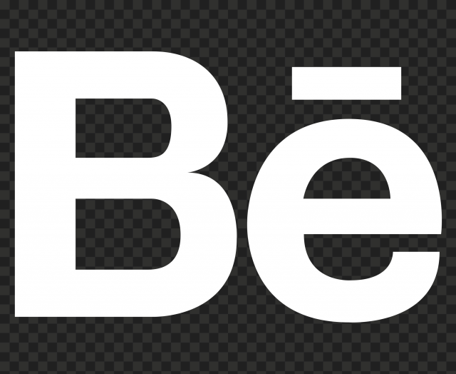 HD Black Behance Text Logo PNG | Citypng