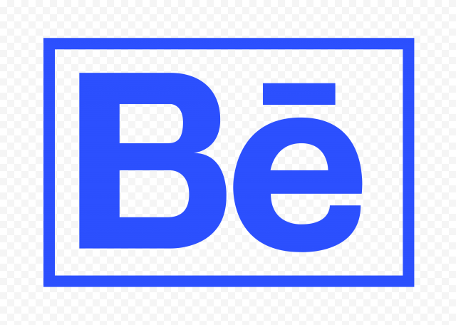 HD Black Square Behance App Logo Icon PNG | Citypng