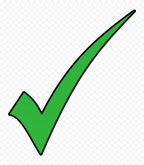 HD Green Square Tick Icon PNG | Citypng