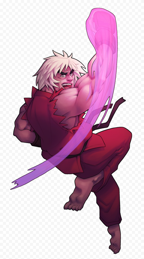 HD Ken Masters Hadouken Street Fighter PNG | Citypng