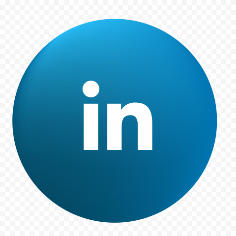 HD Round Linkedin Button Icon Transparent PNG | Citypng