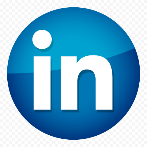 HD Black Linkedin IN Icon Text Symbol Sign PNG | Citypng