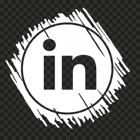 HD Blue Watercolor Linkedin Aesthetic Icon PNG | Citypng