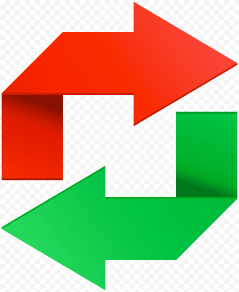 HD Black And White Two Arrow Icon PNG | Citypng