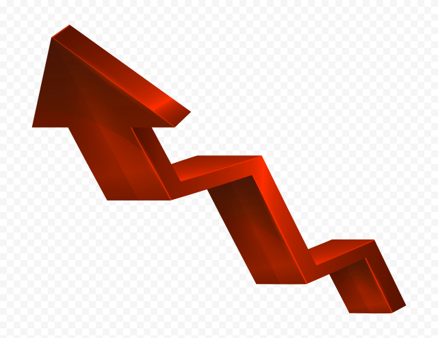 HD 3D Green Increase Growth Arrow Up Right PNG | Citypng