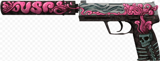 HD USP-S Free Fire Skin Transparent PNG | Citypng