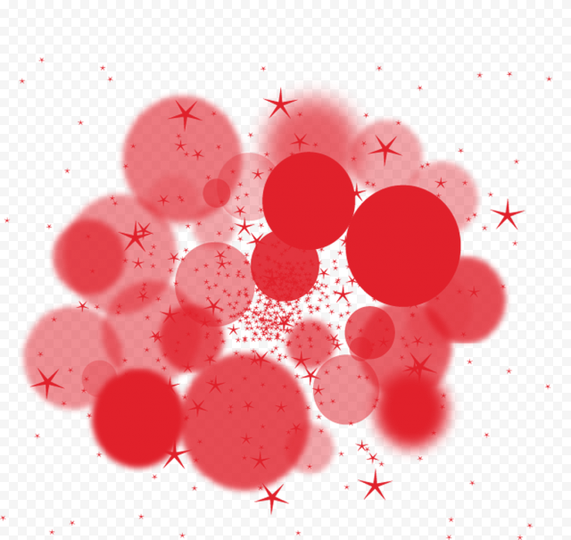 HD Red Bokeh Sparkling Lights Effect PNG | Citypng