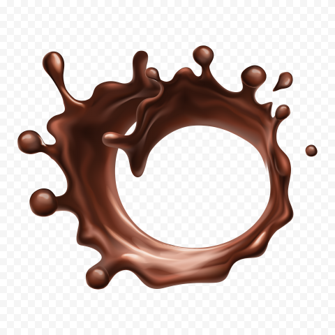 HD Chocolate Melted Splash PNG | Citypng