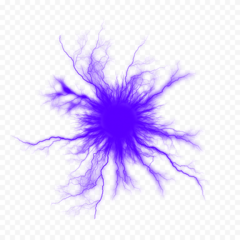 Purple Spark Energy Effect PNG | Citypng