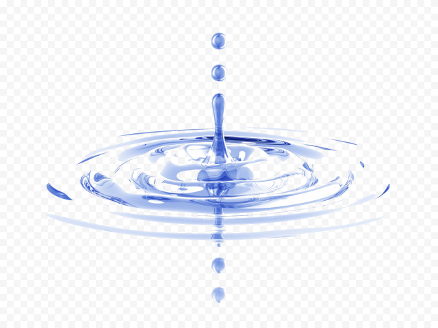 HD Top View Water Puddle Ripple Effect PNG | Citypng