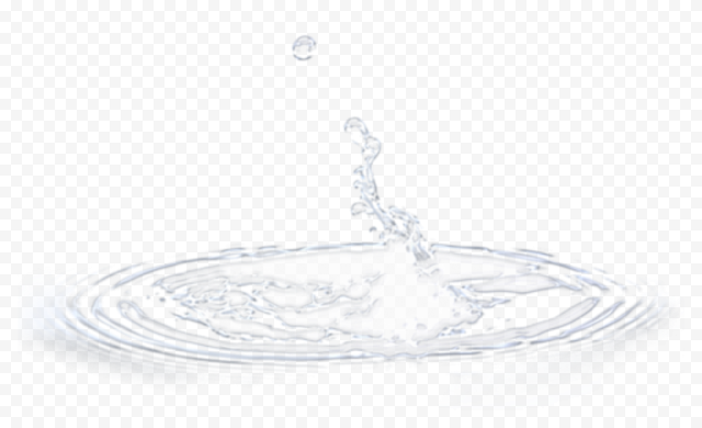 HD Water Splash Puddle Ripple Drop Effect PNG | Citypng