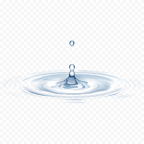 HD Top View Water Puddle Ripple Effect PNG | Citypng