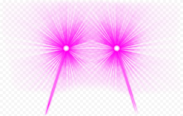 HD Pink Eyes Lazer Flare Effect Side View PNG | Citypng