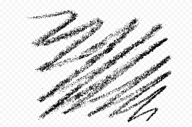 HD Black Chalk Graffiti Grunge Lines PNG | Citypng