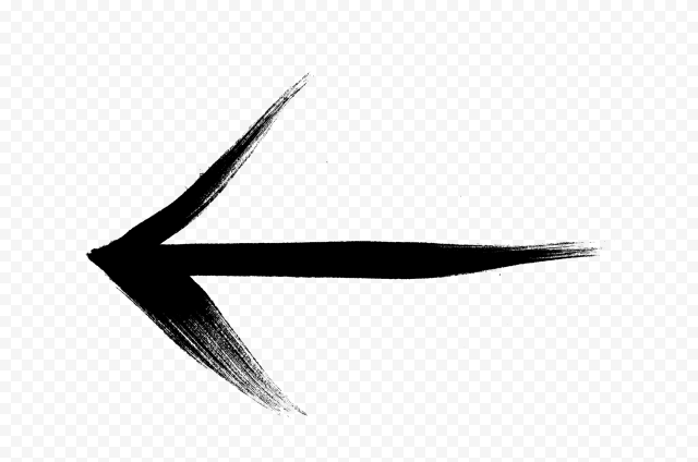 Arrow Brush Stroke Top Up Right Red Color PNG | Citypng