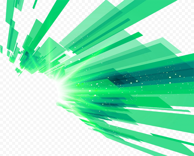HD Vector Wave Abstract Green Lines PNG | Citypng