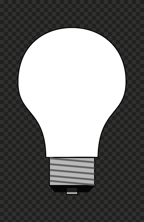 White Bulb Idea Clipart Icon PNG | Citypng