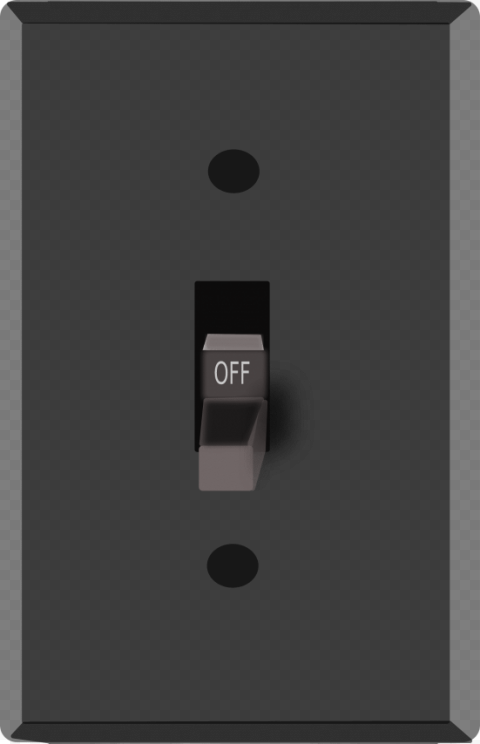 Simple Wall Light Switch PNG | Citypng