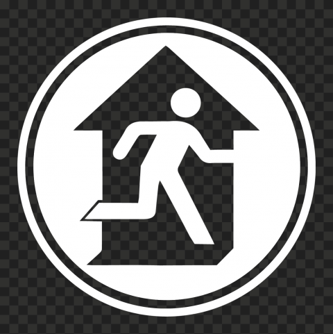 HD Exit Sign Emergency Safety PNG | Citypng