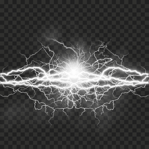 HD Red Thunder Lighting Effect PNG | Citypng