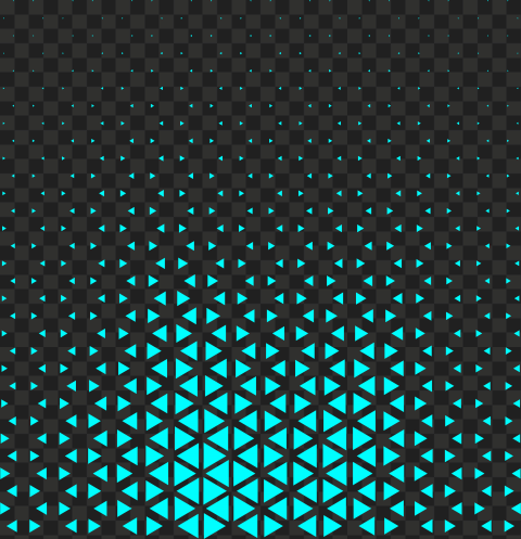 HD Black Halftone Triangle Dots Abstract Pattern PNG | Citypng