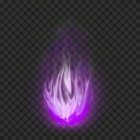 Purple Fire Flame Aura Sparks Effect PNG Image | Citypng