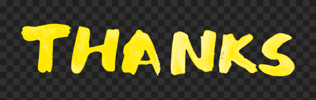 HD Thanks Word Green Watercolor Transparent PNG | Citypng