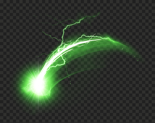 HD Green Circle Light Energy Effect PNG | Citypng