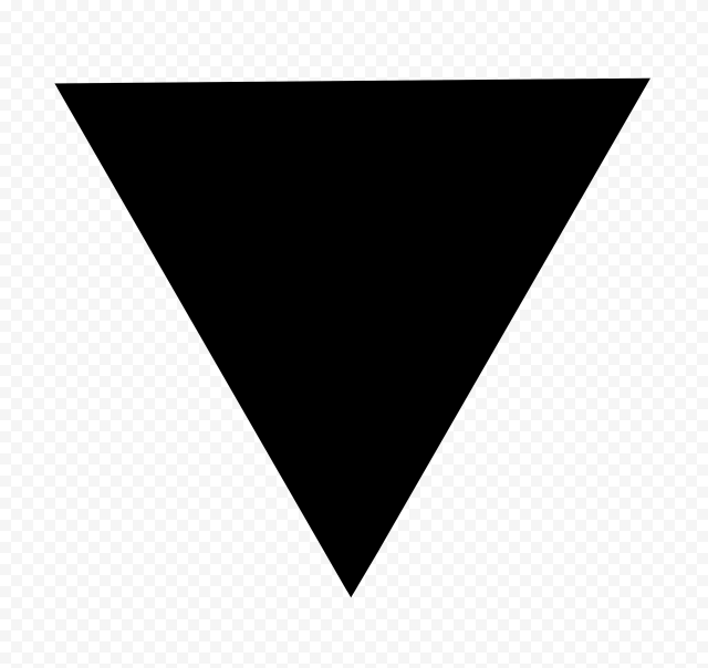 HD Black Triangle Transparent Background | Citypng