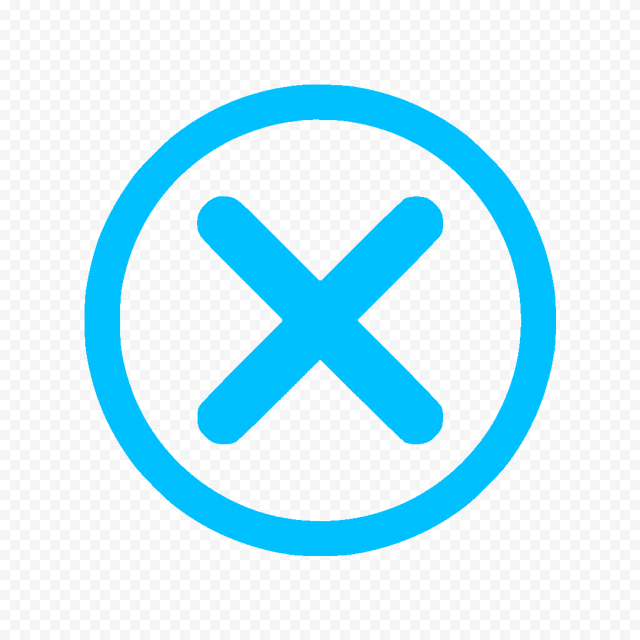 PNG Red Round Close X Icon | Citypng