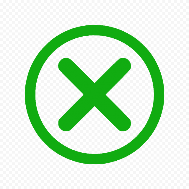 PNG Red Round Close X Icon | Citypng
