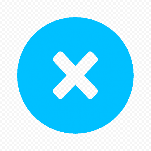 FREE Red X Close Mark Icon Sign PNG | Citypng