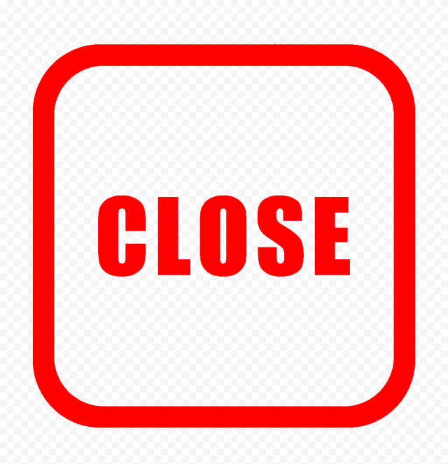 Transparent White Square Close X Button Icon | Citypng