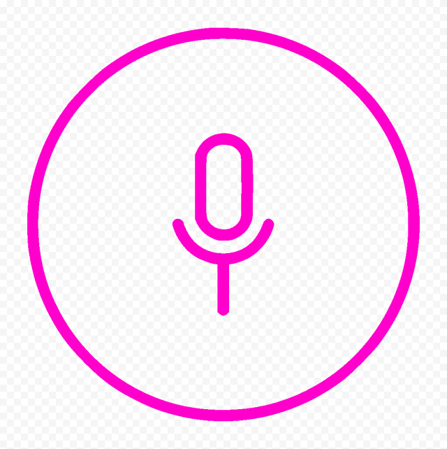 PNG Creative Red Flat Voice Recorder Round Icon | Citypng