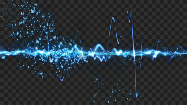 PNG Glowing Red Music Wave Sound Waves | Citypng