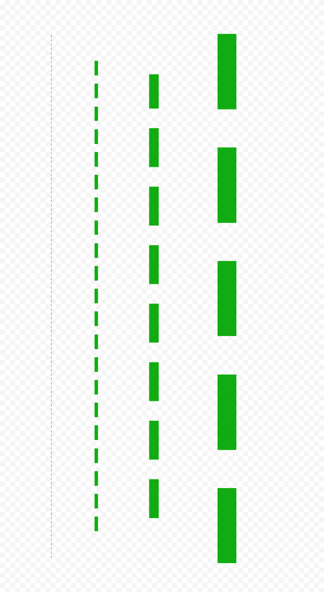 Four Red Dashed Lines Transparent PNG | Citypng