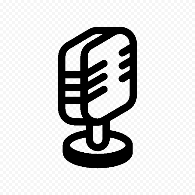 Yellow Microphone Mic Voice Sound Icon Transparent PNG | Citypng