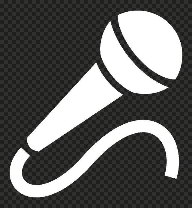 Microphone Studio Voice Mic White Icon FREE PNG | Citypng
